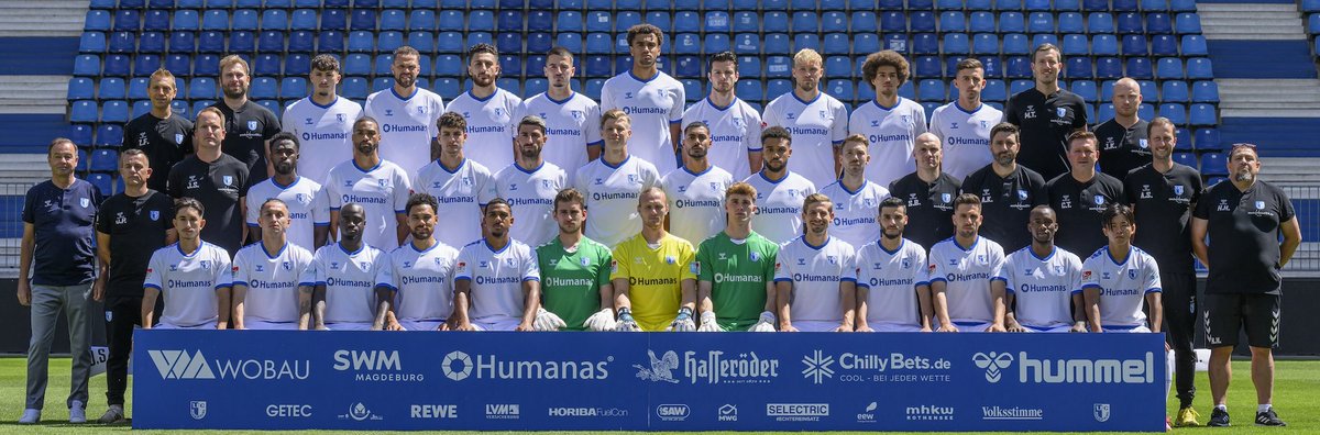 Unser neues Teamfoto: 1. FC Magdeburg