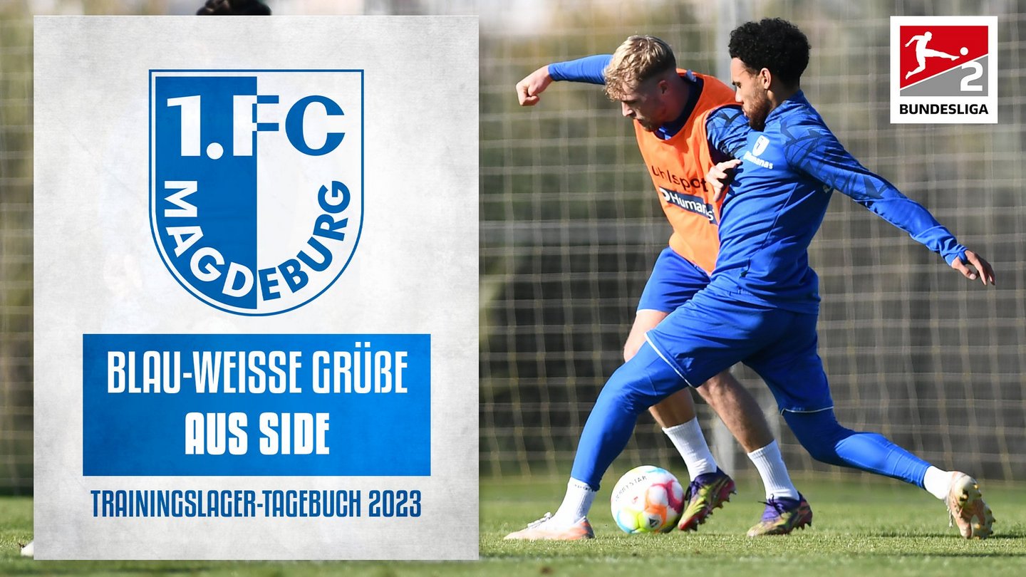 Blau-Weiße Grüße aus Side: 1. FC Magdeburg