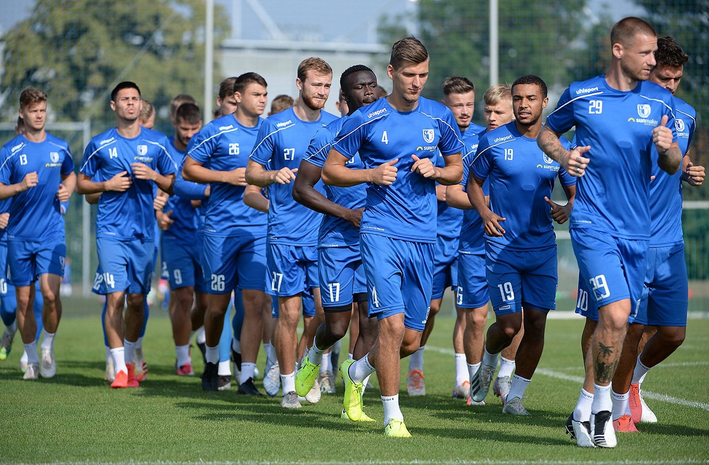 Erfolgreicher Start ins Teamtraining: 1. FC Magdeburg