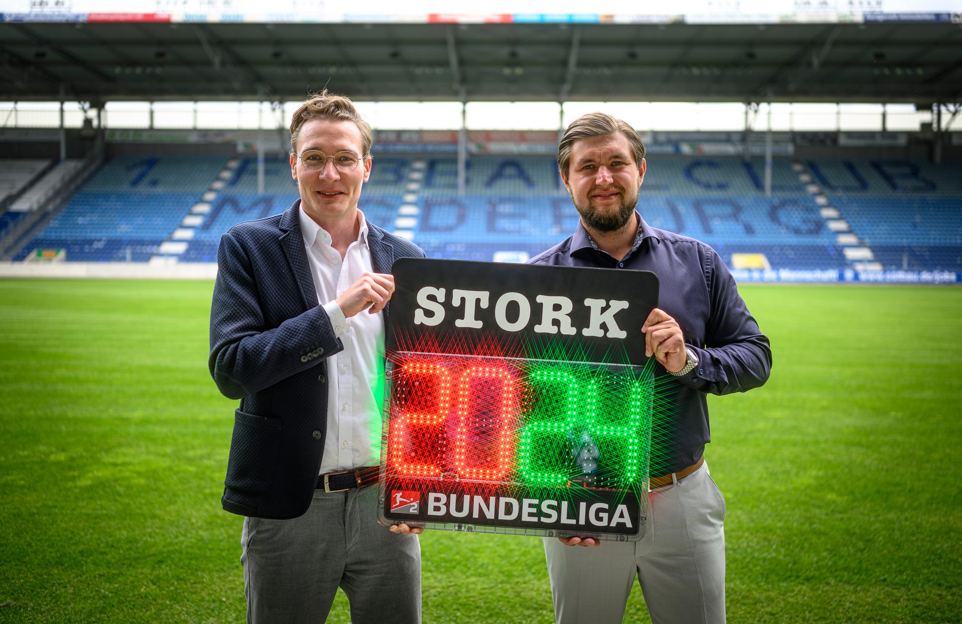 STORK Unternehmensgruppe wird GOLDPartner: 1. FC Magdeburg