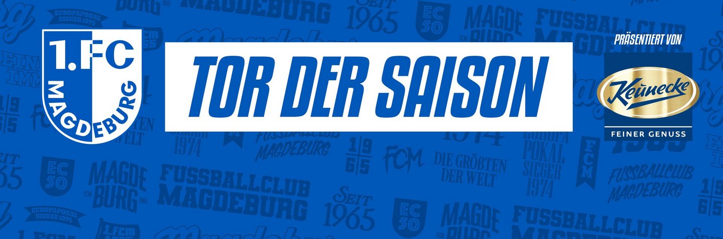 FCM-Tor der Saison 2024/25 gesucht: 1. FC Magdeburg