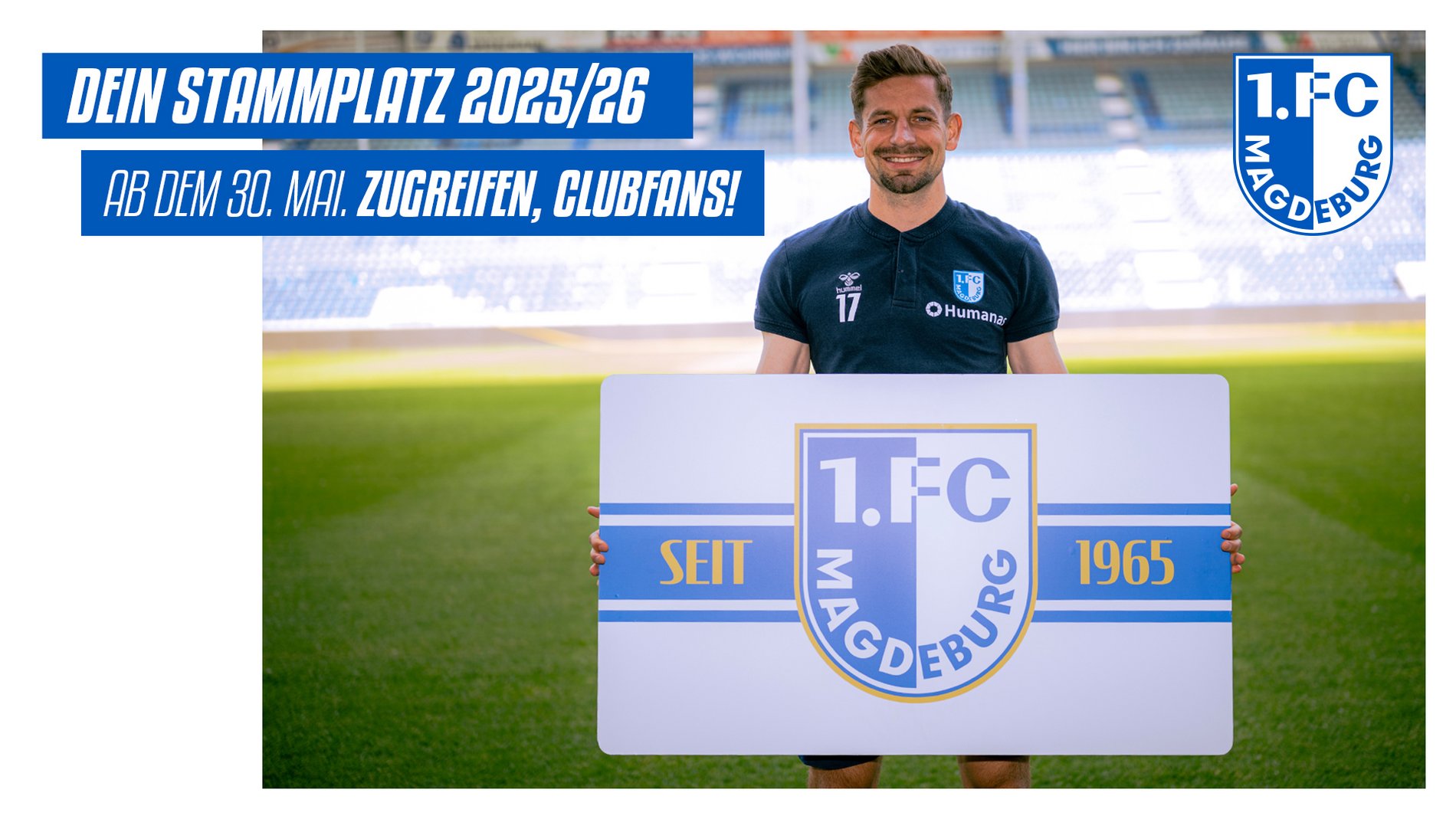 Deine Dauerkarte 2025/2026: 1. FC Magdeburg