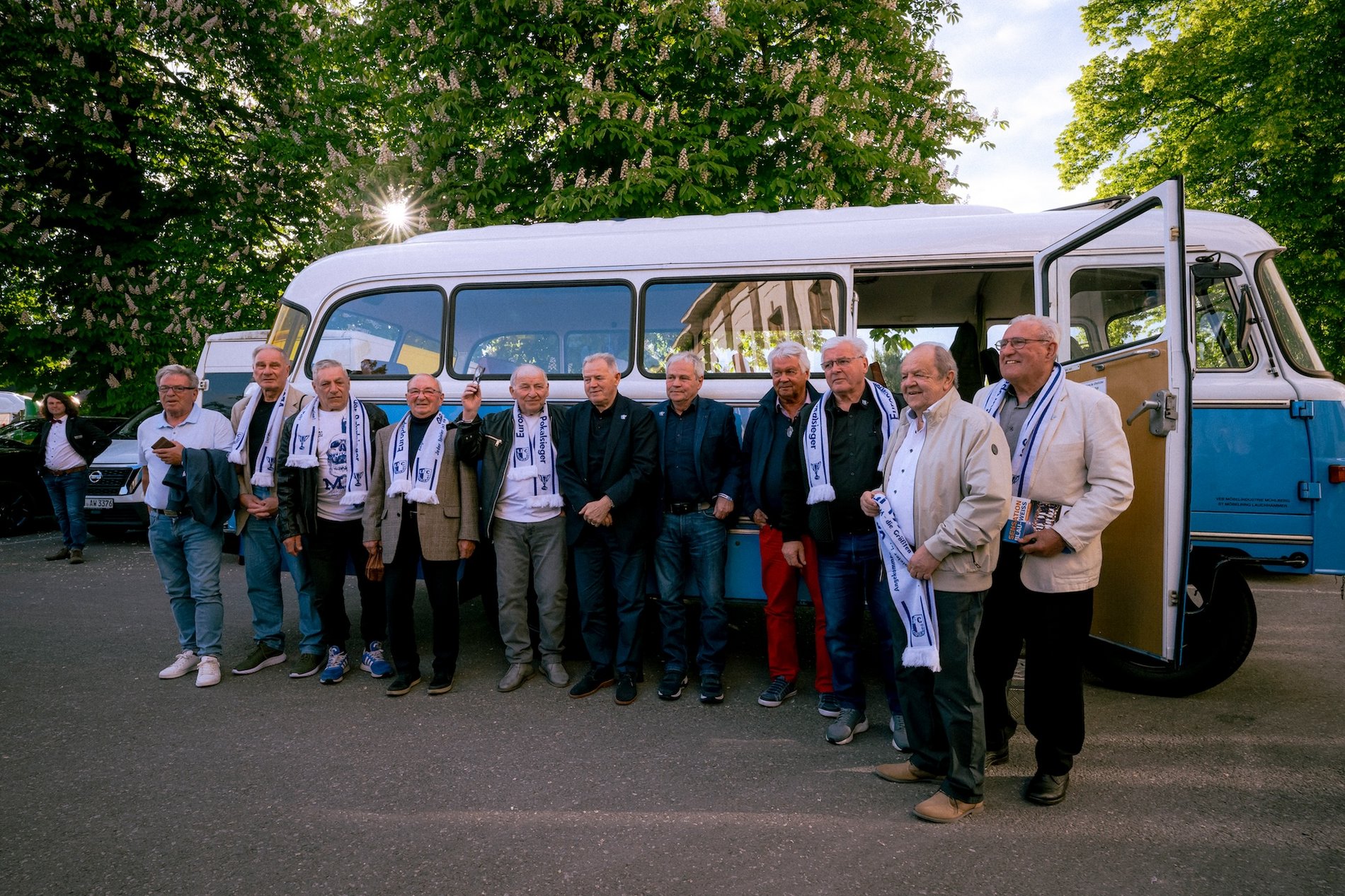 FCM feiert Europapokal-Legenden: 1. FC Magdeburg